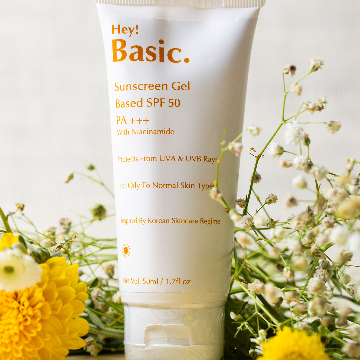 Gel Based SPF 50 – Hey Basic